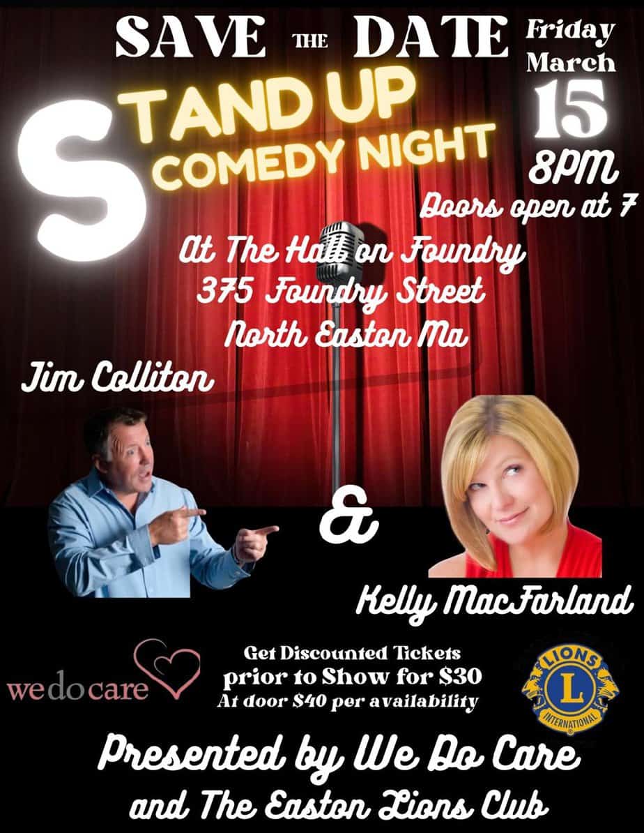 Stand Up Comedy Night – Easton Lions Club